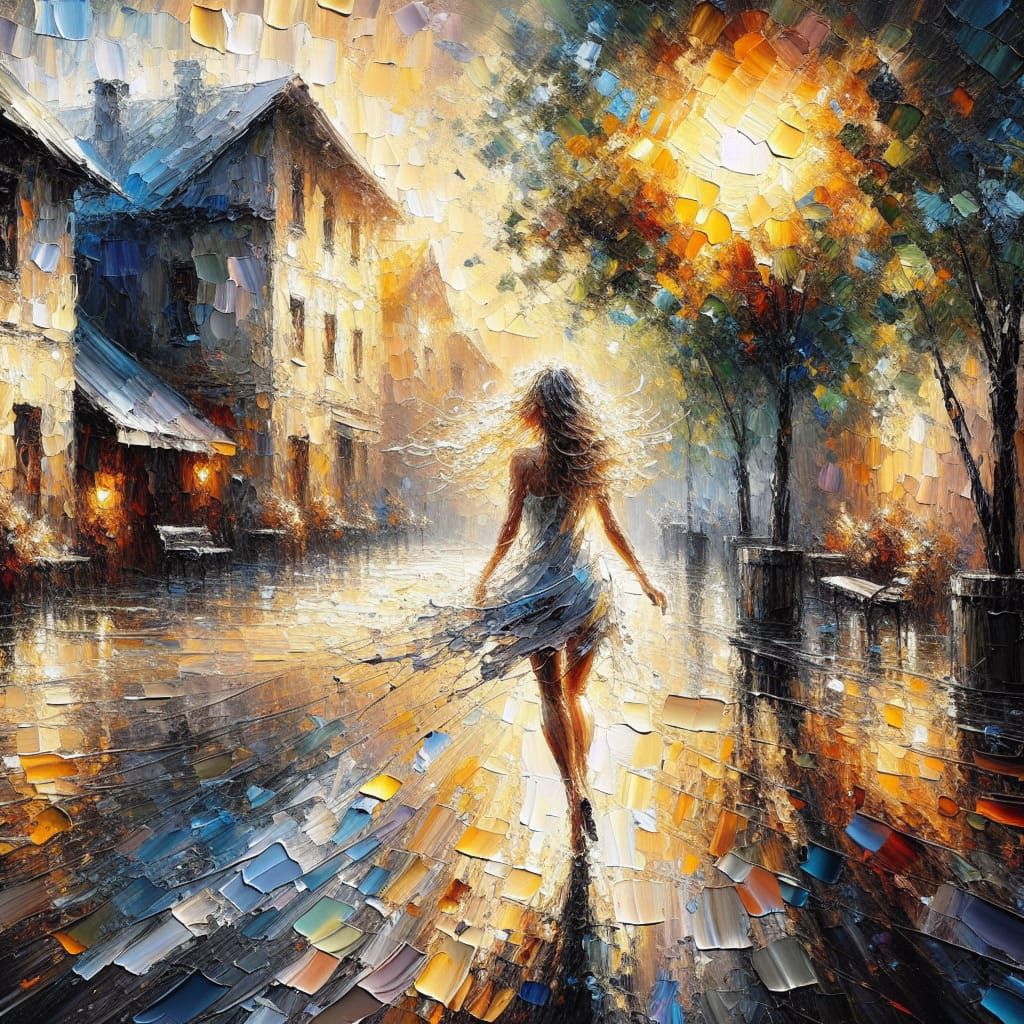 Chasing Sunlight Through Painted Streets