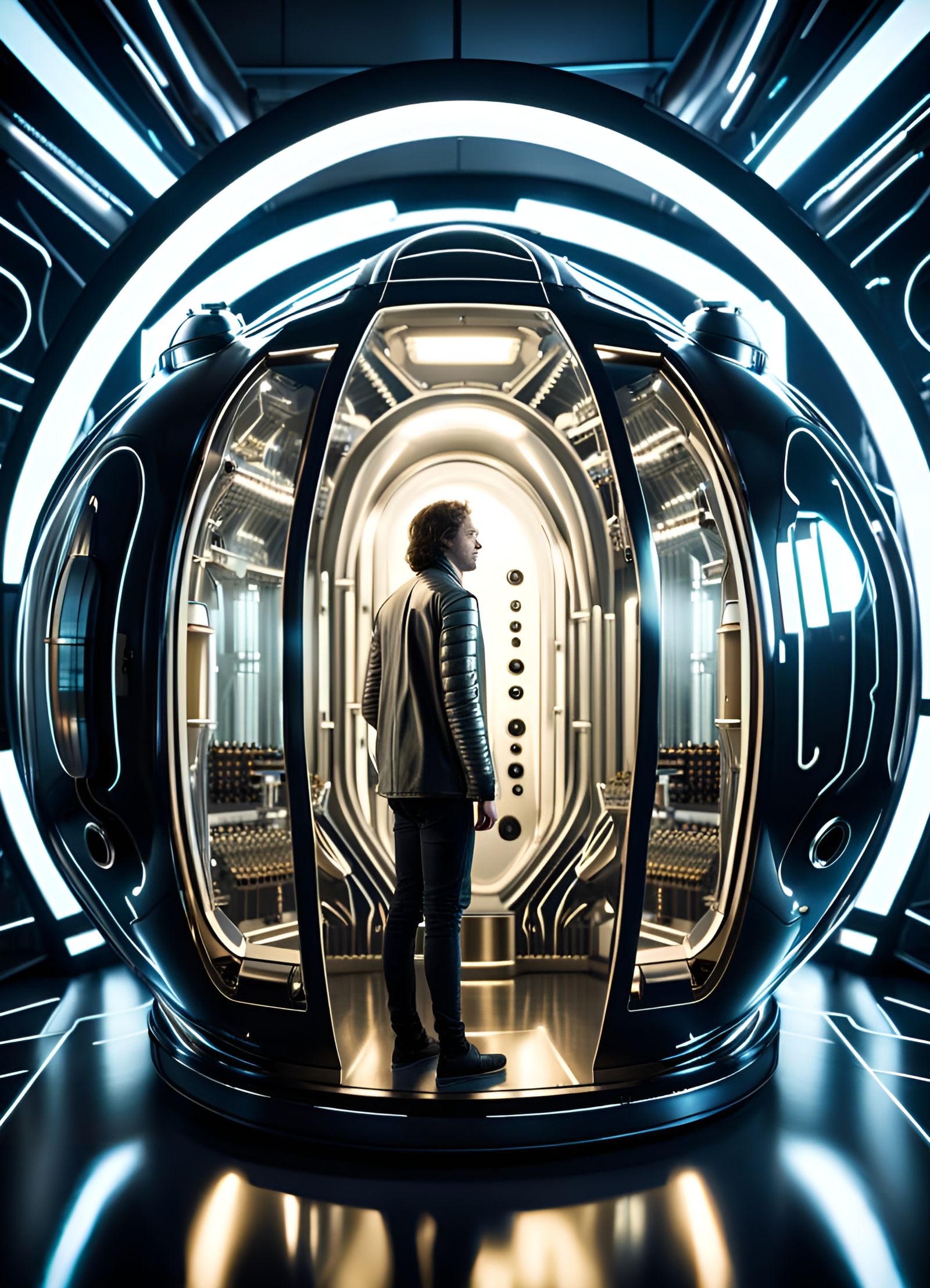 Time Machine - AI Generated Artwork - NightCafe Creator