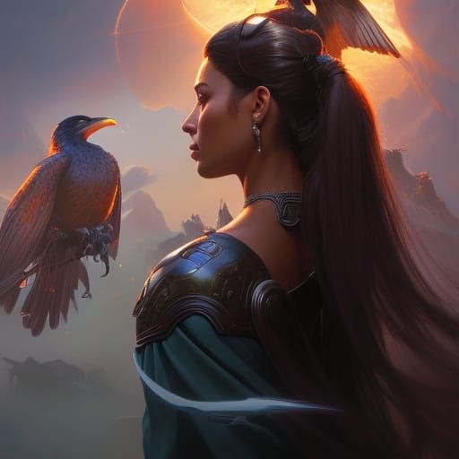 Fantasy Portrait #44 - AI Generated Artwork - NightCafe Creator