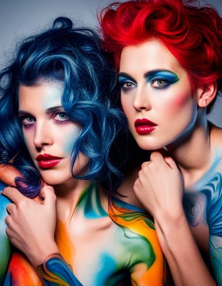 Bodypainting - AI Generated Artwork - NightCafe Creator