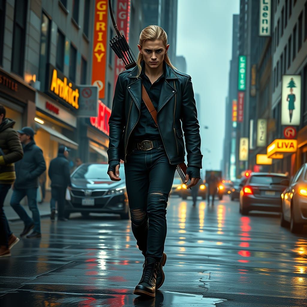 Modern Legolas - Urban Legolas in Modern Attire