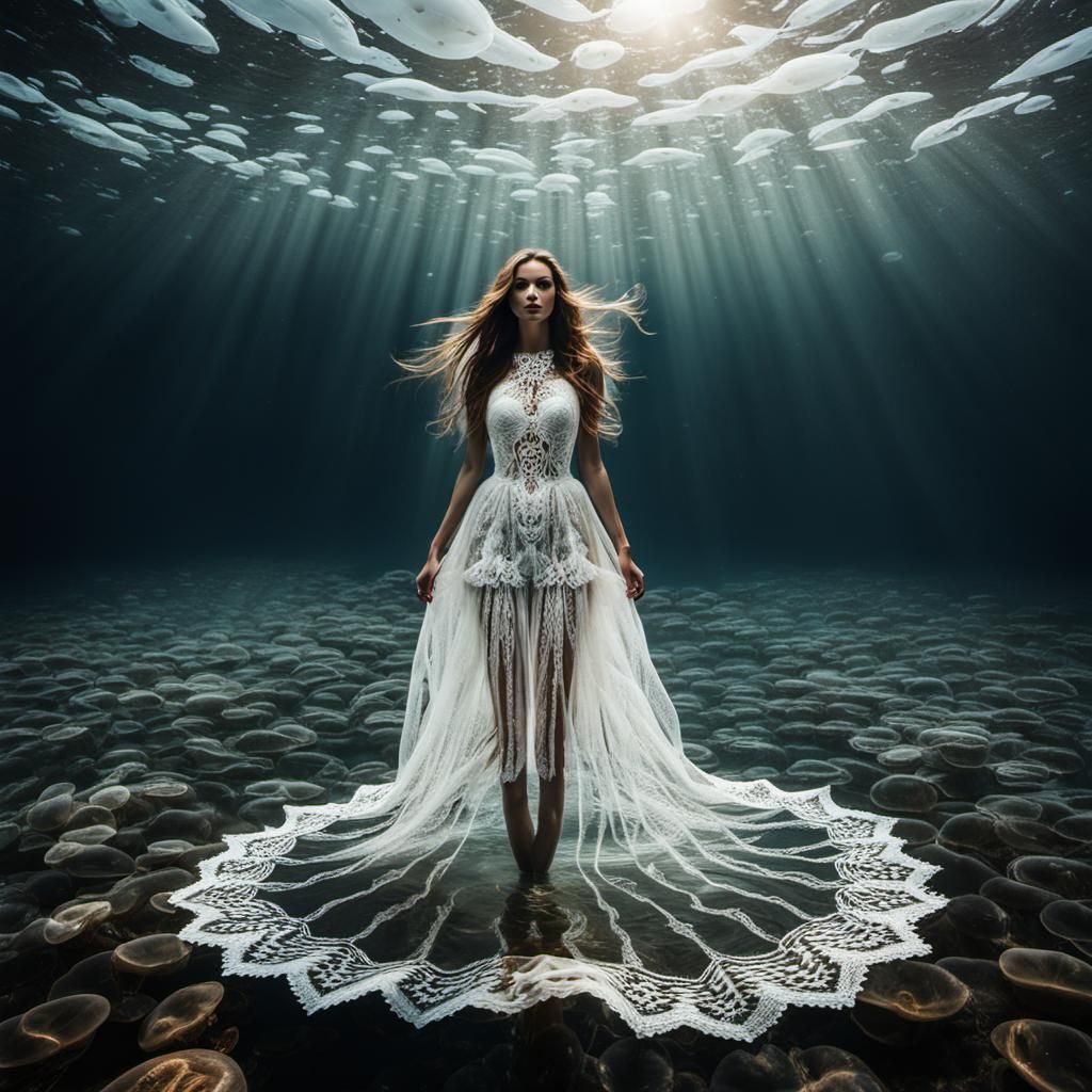 In the deep sea - AI Generated Artwork - NightCafe Creator