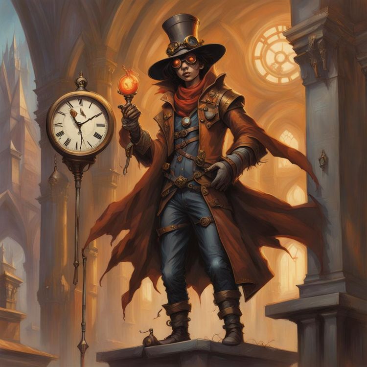 Steampunk mage - AI Generated Artwork - NightCafe Creator