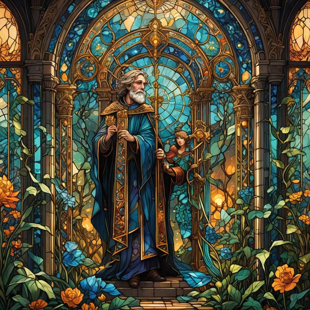 Stained Glass - AI Generated Artwork - NightCafe Creator