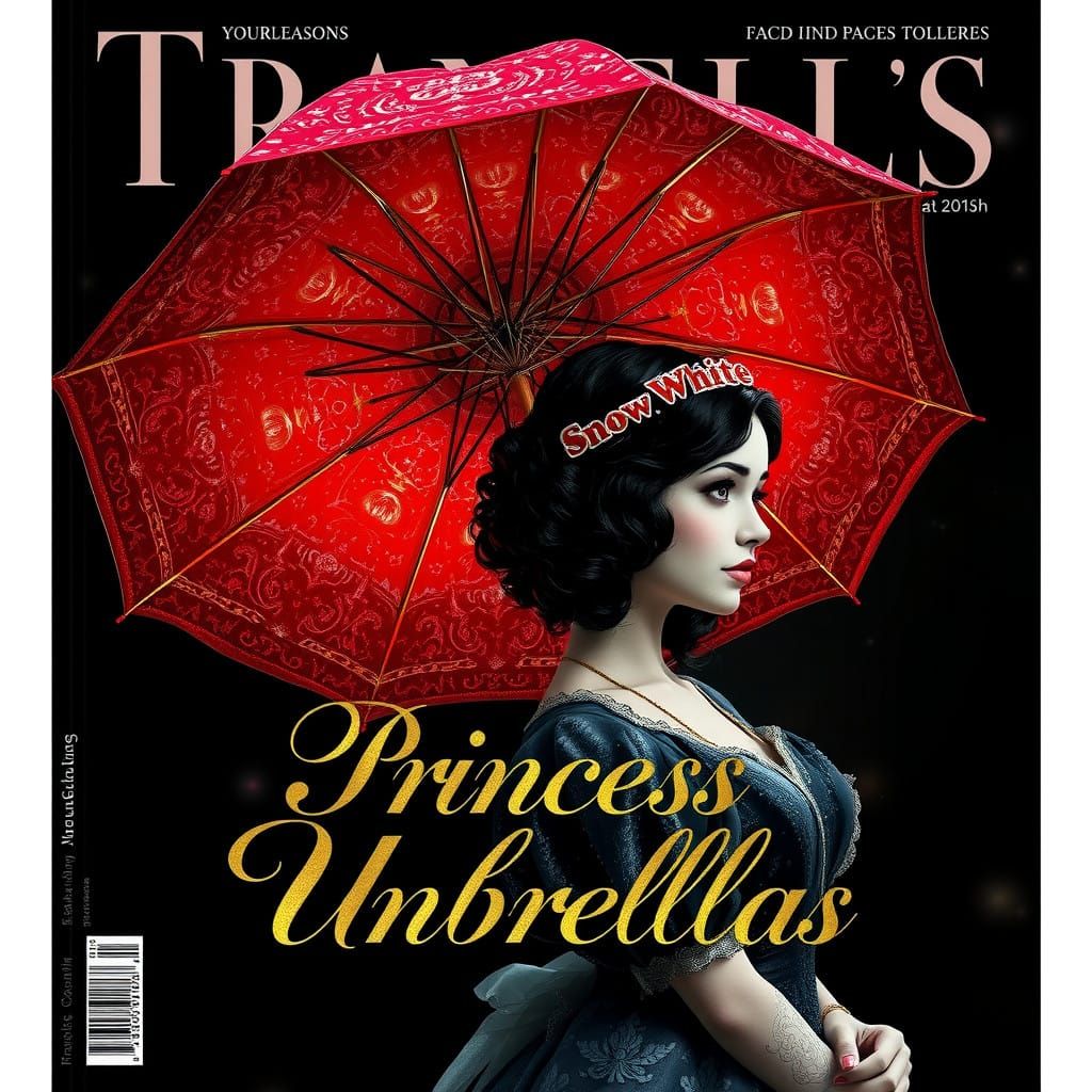 Princess Umbrellas Magazine Cover - Princess Umbrellas Maga...