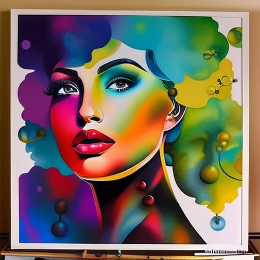 Atomic Beauty - AI Generated Artwork - NightCafe Creator