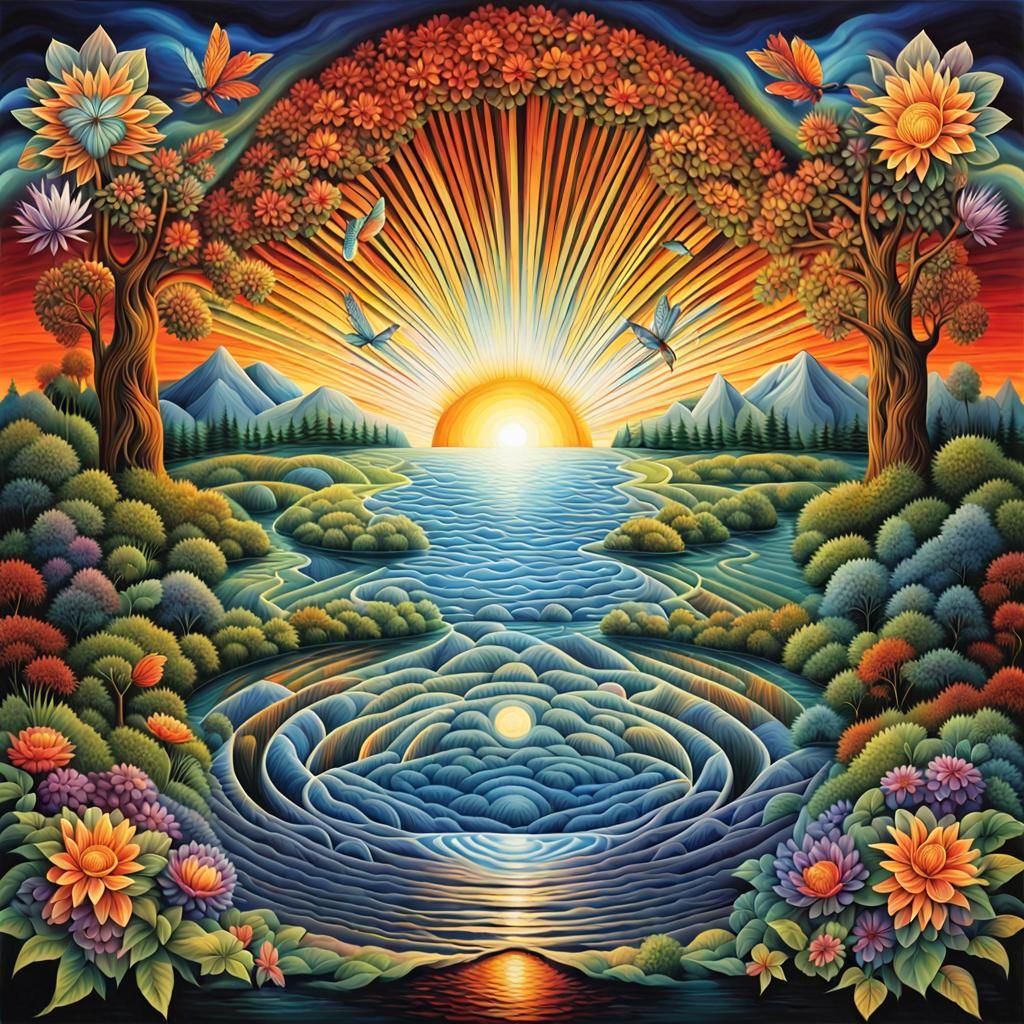 Where the air hums with unseen magic and every path leads to wonder ...