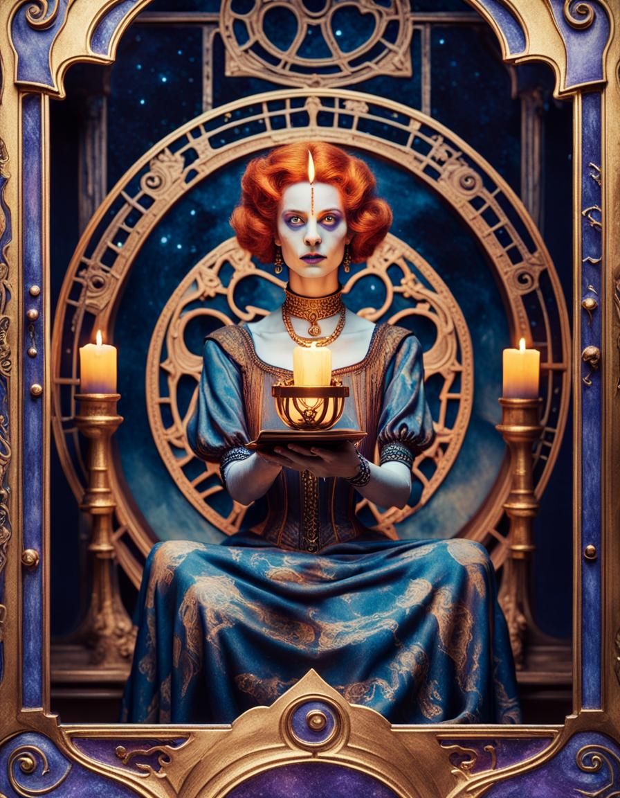 Fantasy Tarot Card - AI Generated Artwork - NightCafe Creator