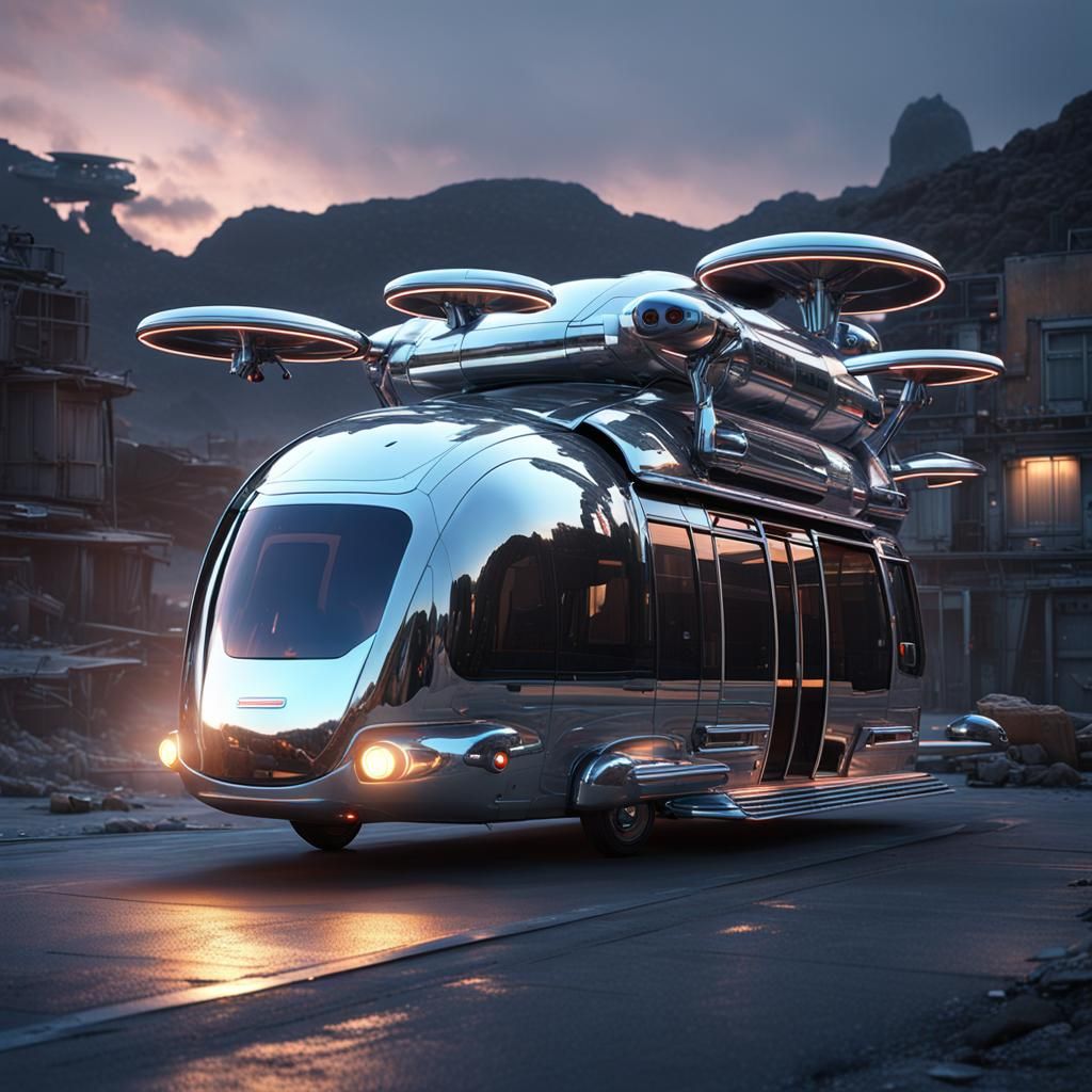 Boarding Shuttle .2 - AI Generated Artwork - NightCafe Creator