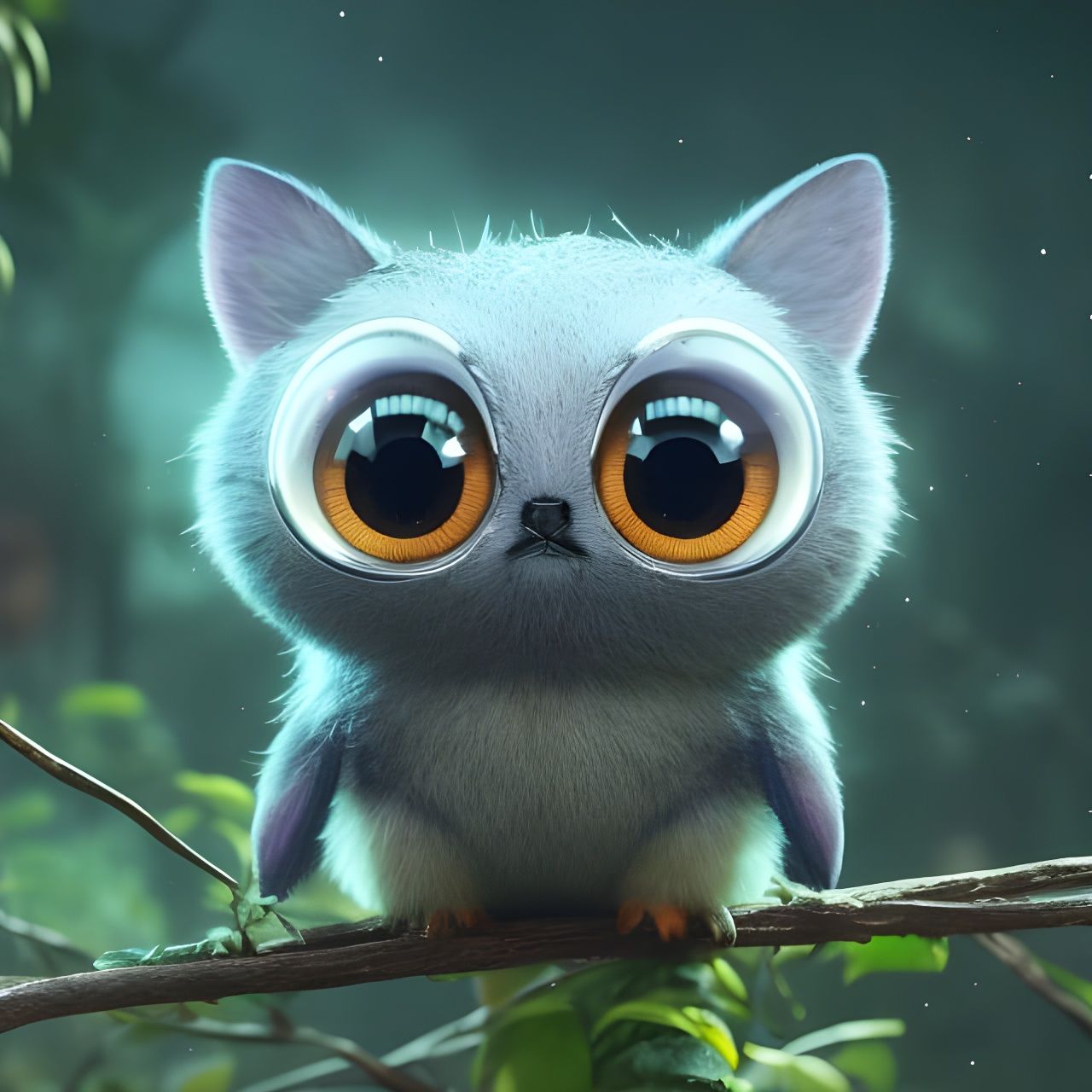 Cute little creature - AI Generated Artwork - NightCafe Creator