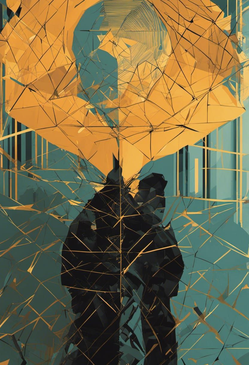 The Matrix Black white gold Art Deco Alla Nzimova 1920s Erte black and ...