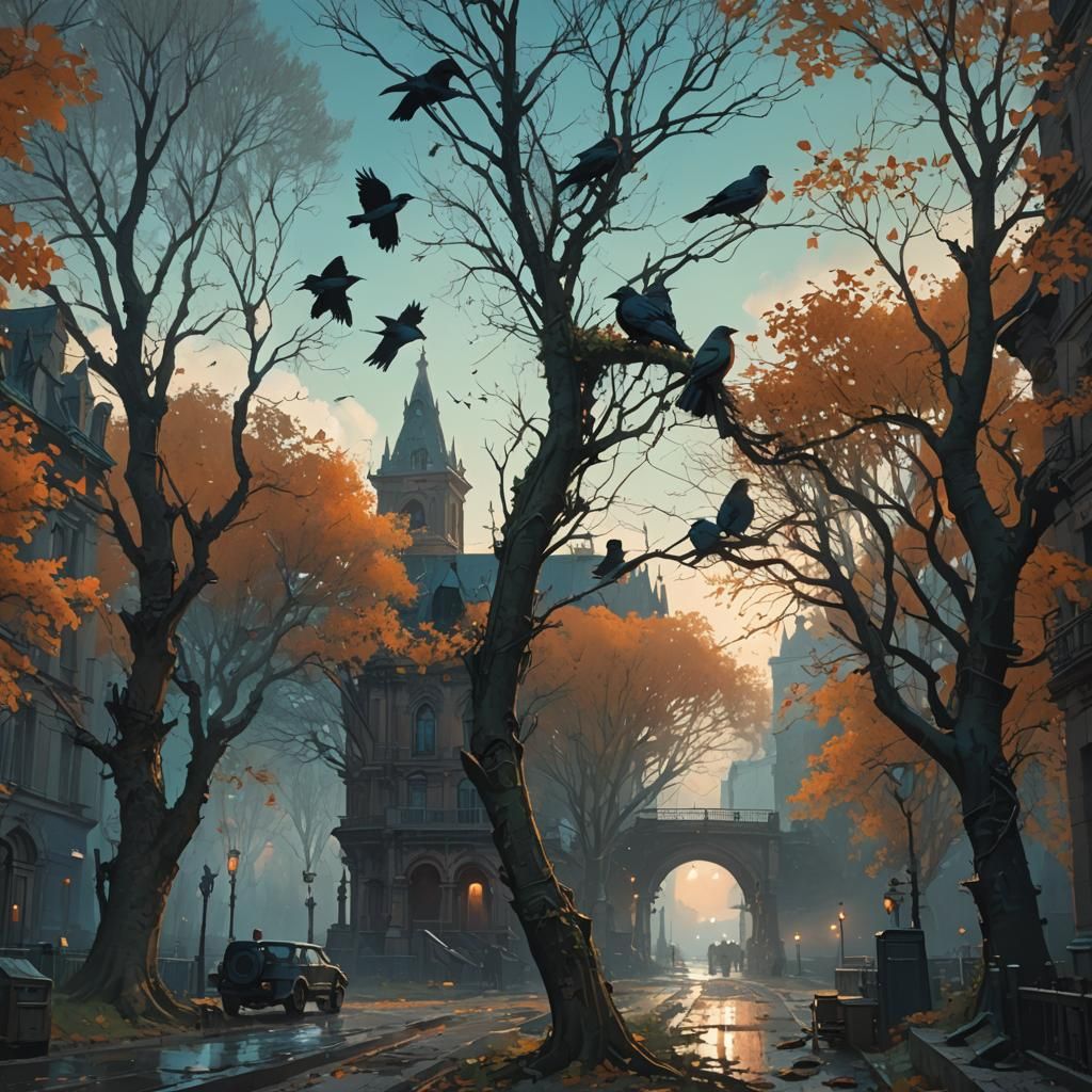 The Rooks have arrived - AI Generated Artwork - NightCafe Creator