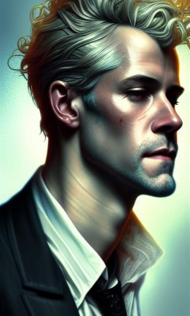 Johnny "Angel" Constantine's been on a bender 🚬🥃💫 - AI Generated ...