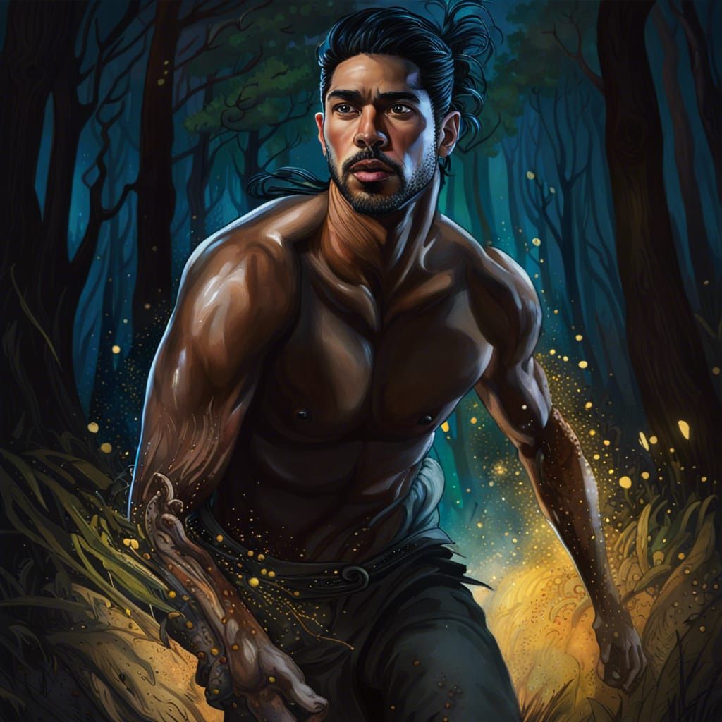 Werewolf in human form - AI Generated Artwork - NightCafe Creator