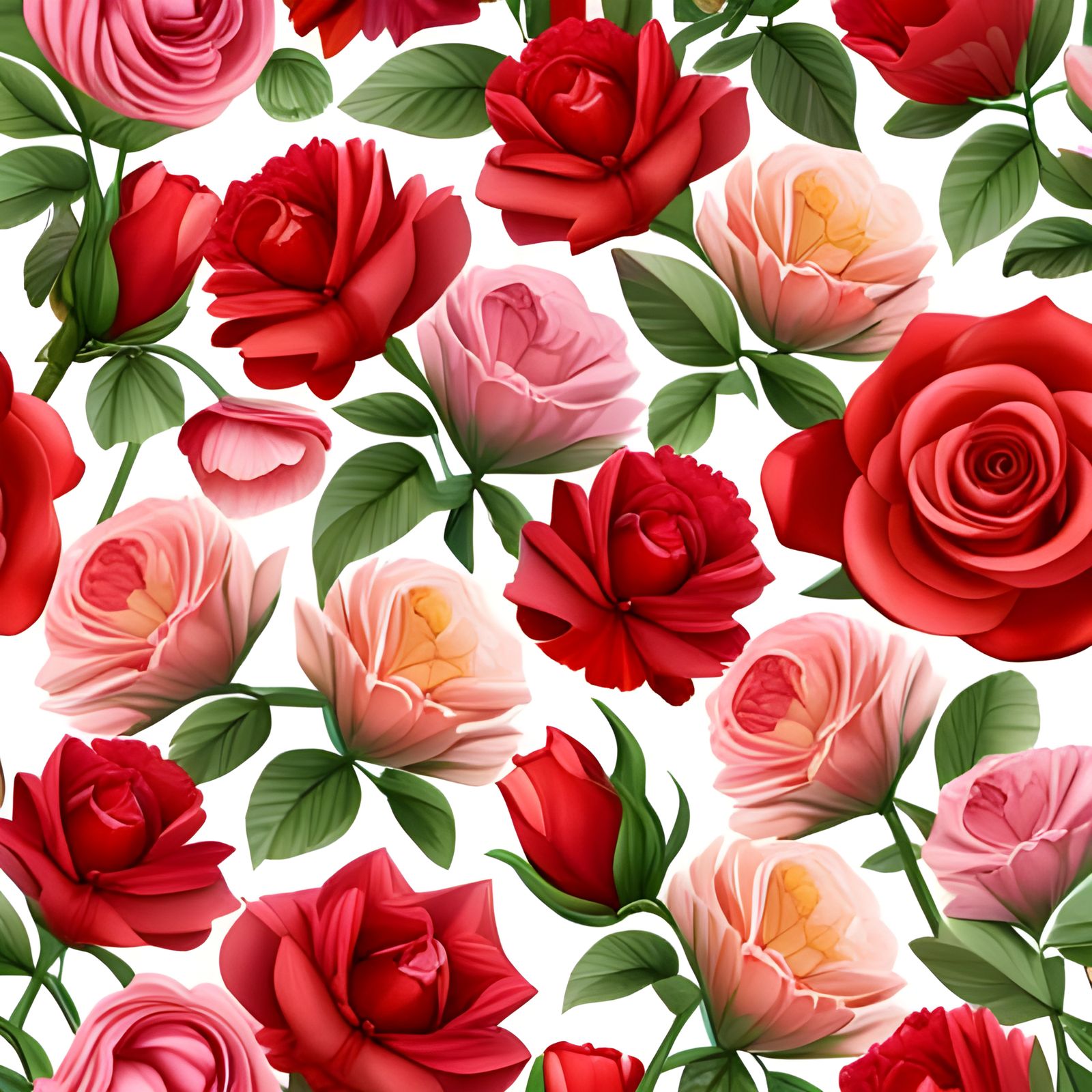 Roses - AI Generated Artwork - NightCafe Creator