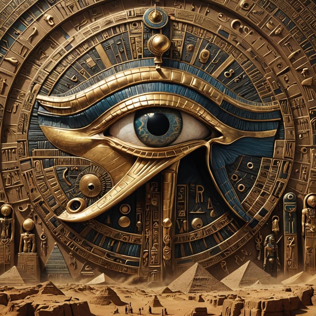 The Eye of Ra - AI Generated Artwork - NightCafe Creator