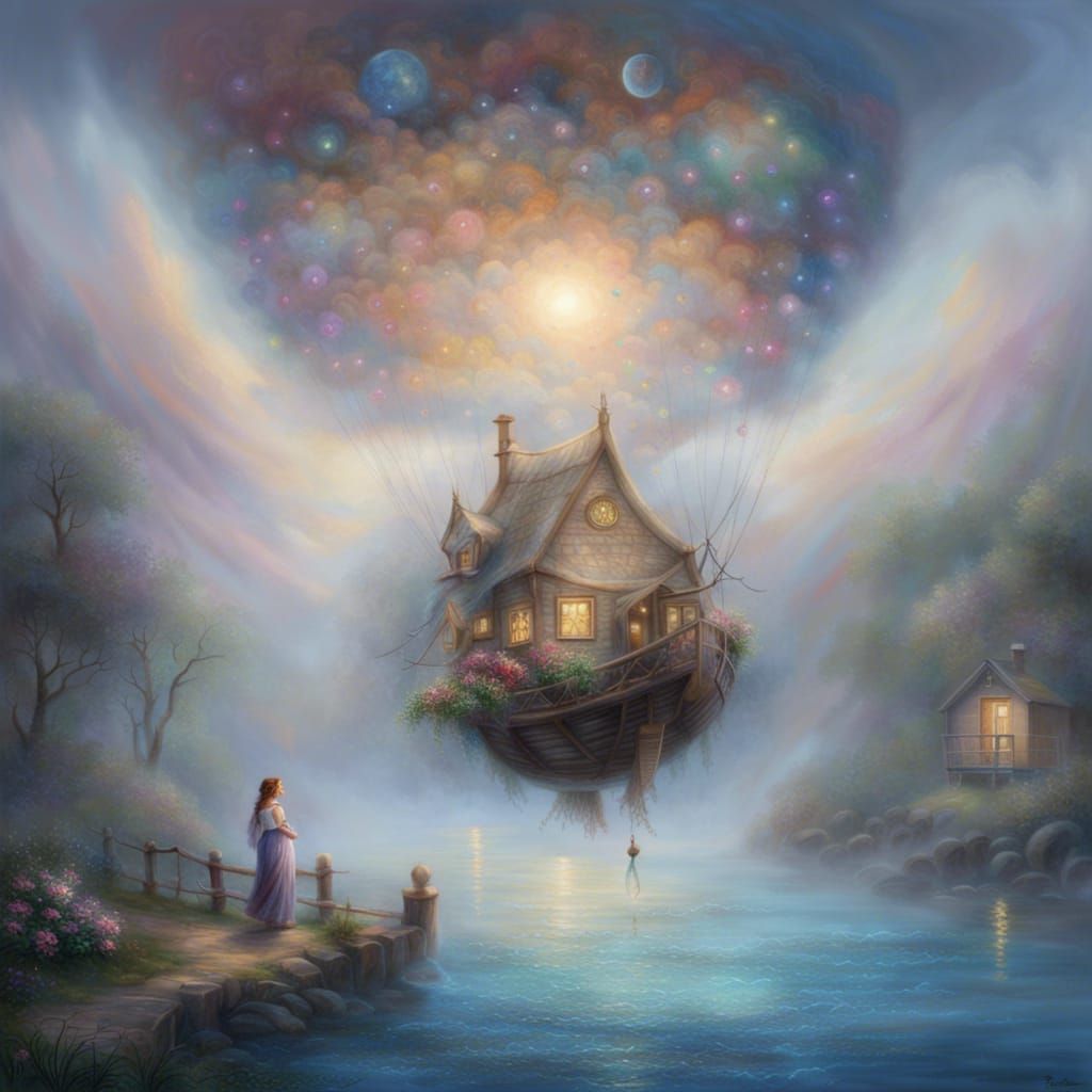 A dreamcather, catching floating dreams. High resolution. - AI ...