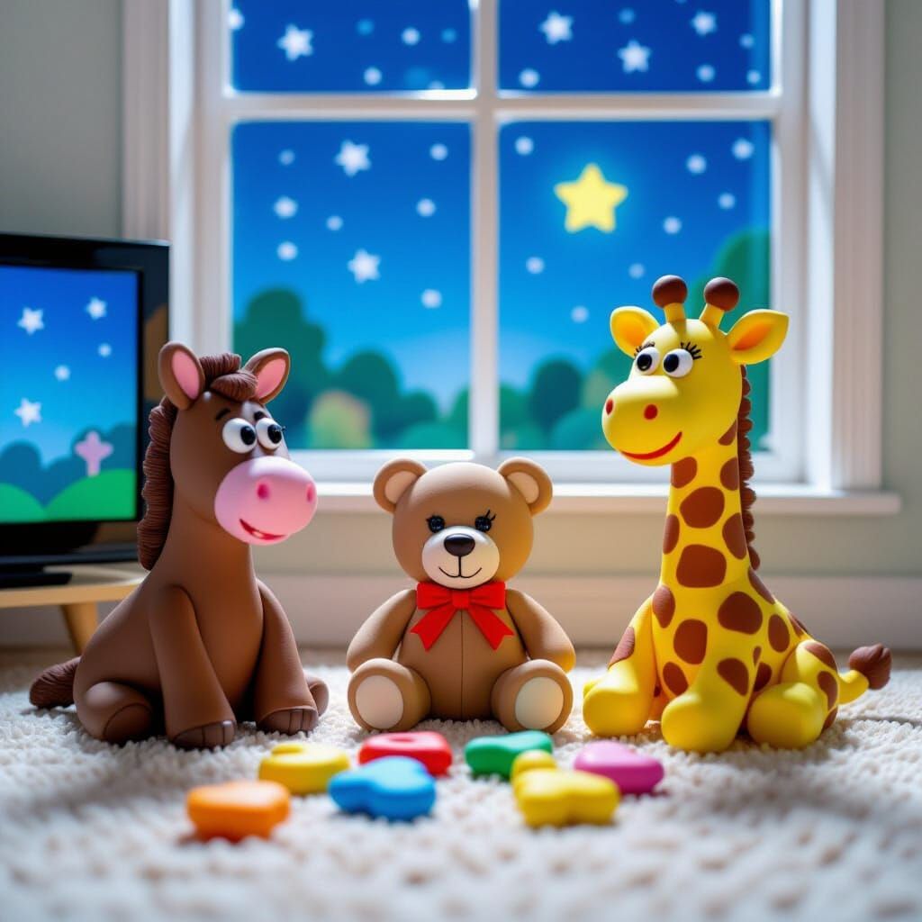 Play-Doh Animals - Play-Doh Animals in Plasticine Style