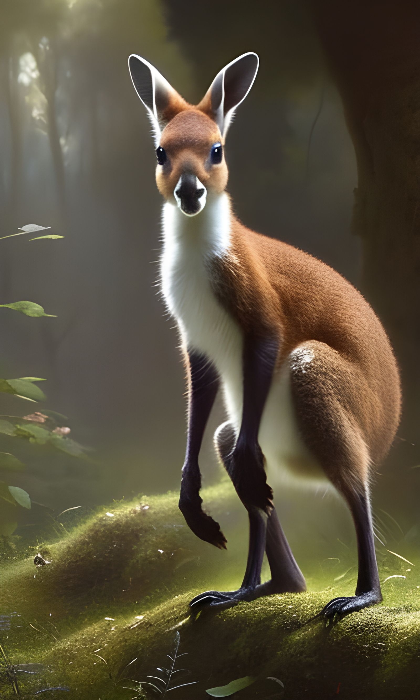 Kangaroo - AI Generated Artwork - NightCafe Creator