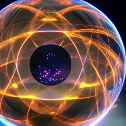 Antimatter containment orb - AI Generated Artwork - NightCafe Creator