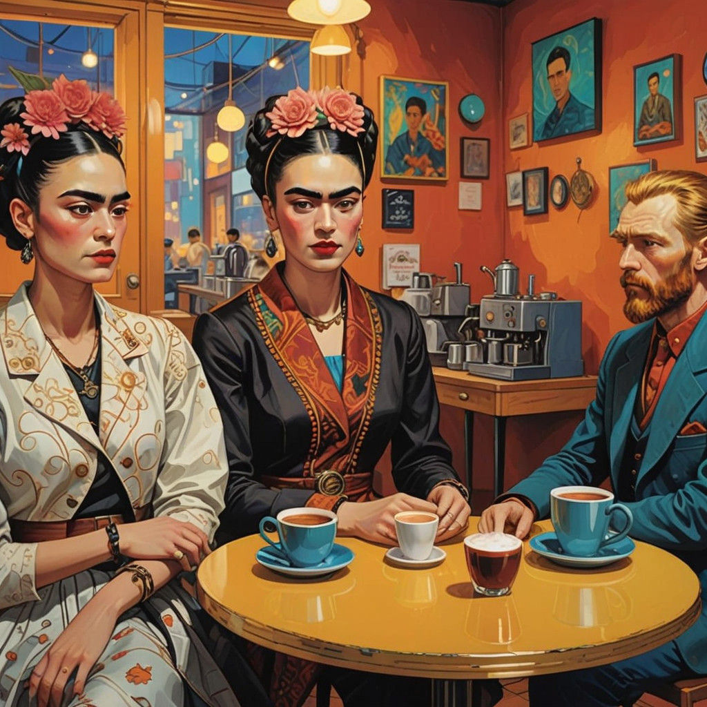 2 Frida Kahlo and Vincent van Gogh?