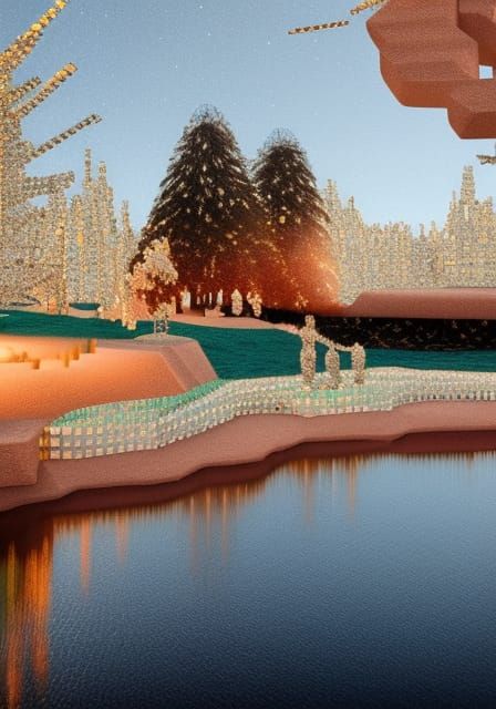 Pearls and more pearls all through the maze. - AI Generated Artwork ...