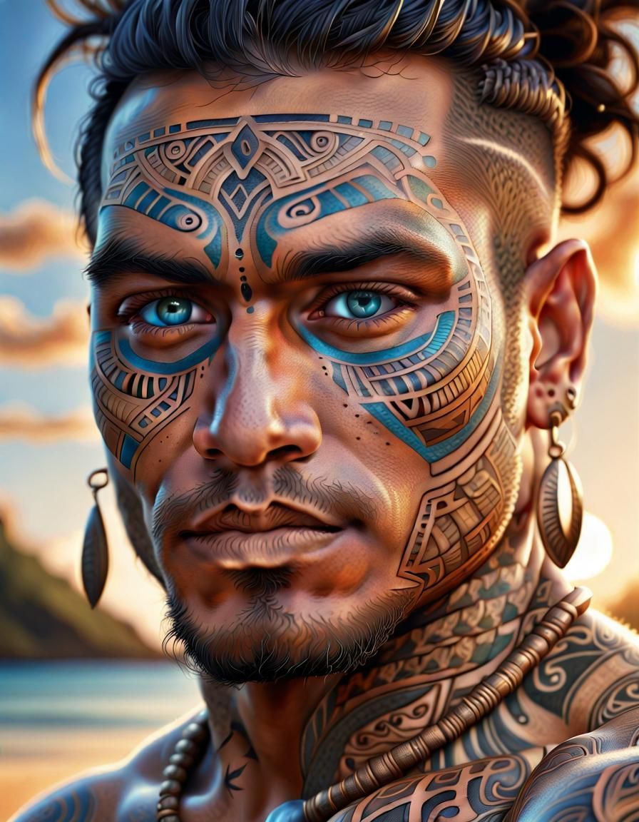 Powerful Polynesian - AI Generated Artwork - NightCafe Creator