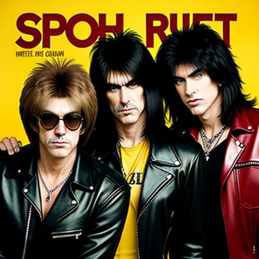 You glanced at the cover - a classic rock band from your high school ...