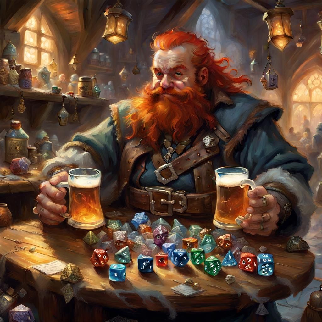 Dwarven Forge Cleric - AI Generated Artwork - NightCafe Creator