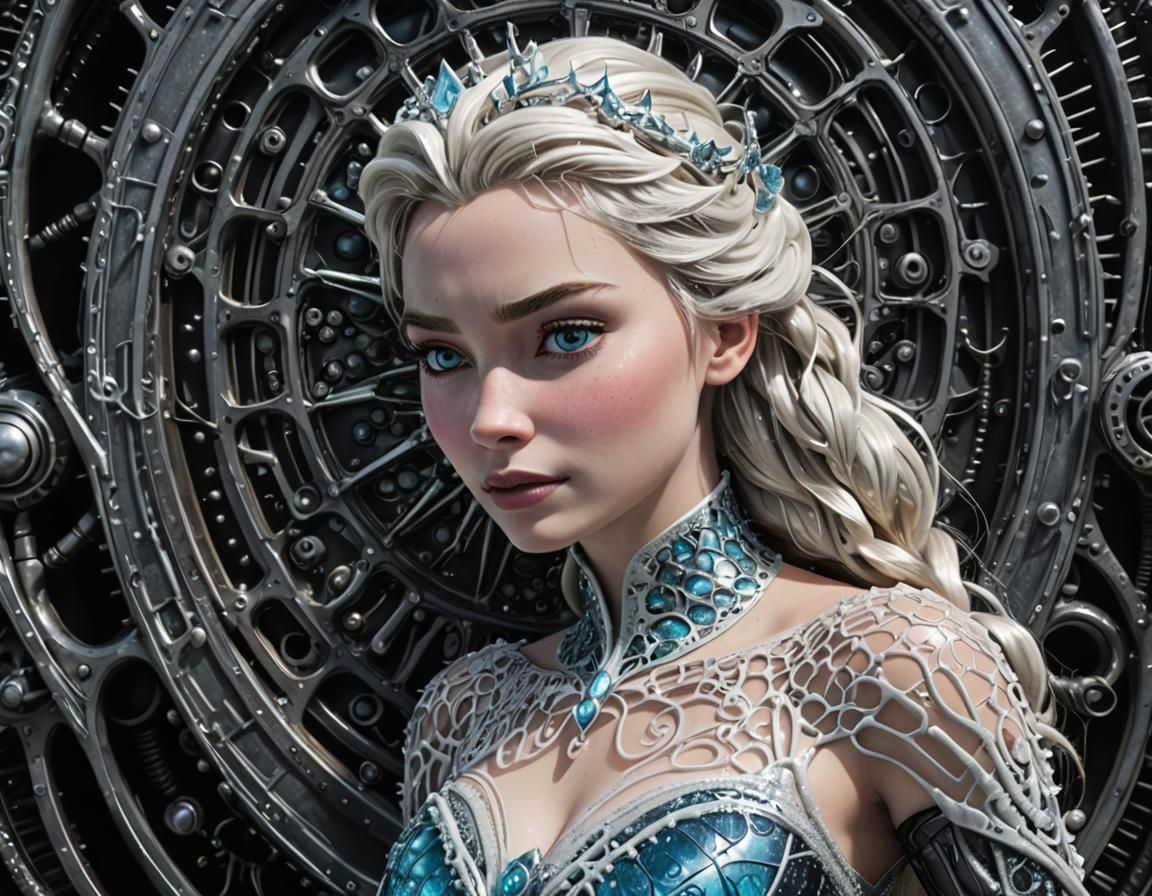 Elsa at first - AI Generated Artwork - NightCafe Creator