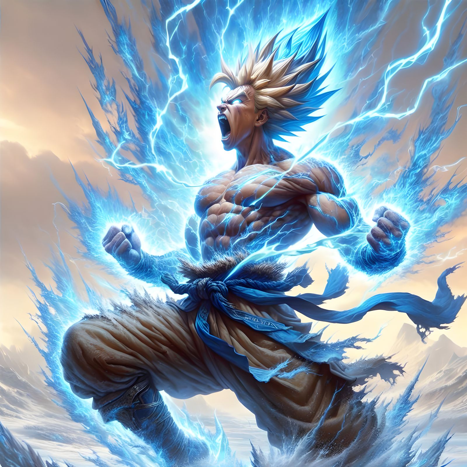 Blue rage - transformation in progress