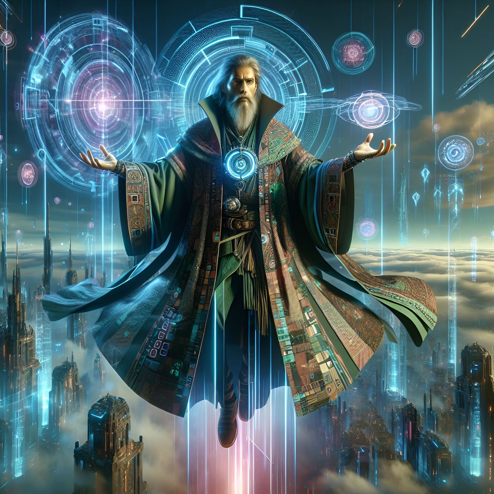 Cyberpunk Sigma Dr Strange - AI Generated Artwork - NightCafe Creator