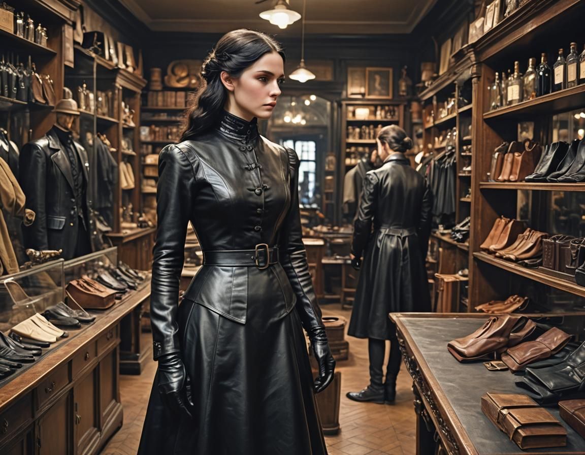 Welcome to the Leather Workshop 22 - AI Generated Artwork - NightCafe ...