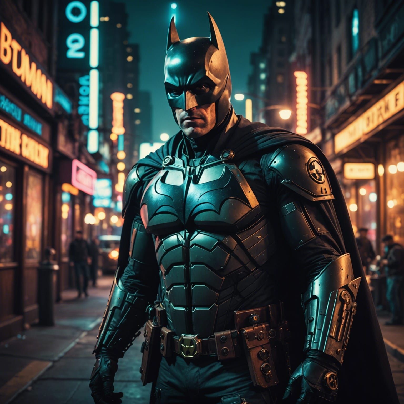 Cyberpunk Batman (evolved, series) - AI Generated Artwork - NightCafe ...