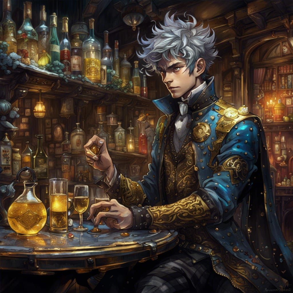 Fantasy bar ... - AI Generated Artwork - NightCafe Creator
