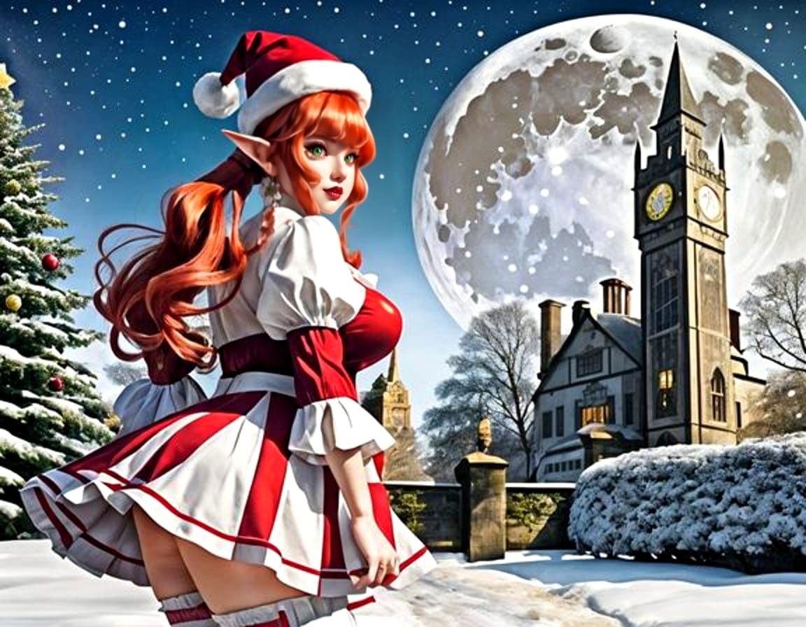 Elf Alice In Winter Wonderland : 22