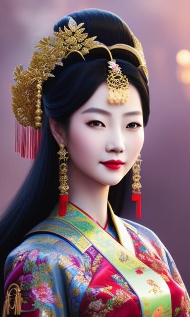 A Chinese princess - AI Generated Artwork - NightCafe Creator