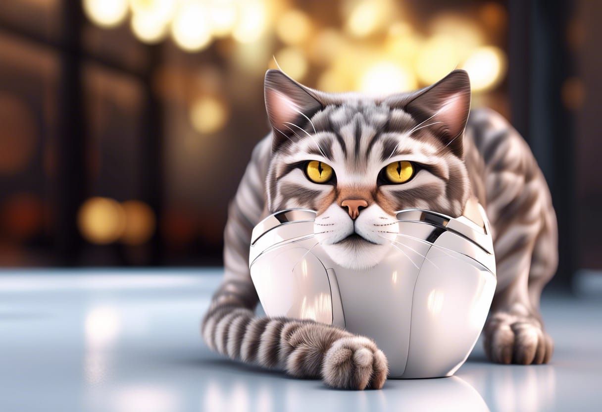 MY home cat transformed. - AI Generated Artwork - NightCafe Creator