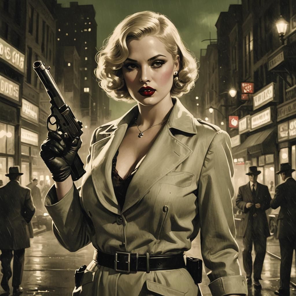 Gangster Art 10 - AI Generated Artwork - NightCafe Creator