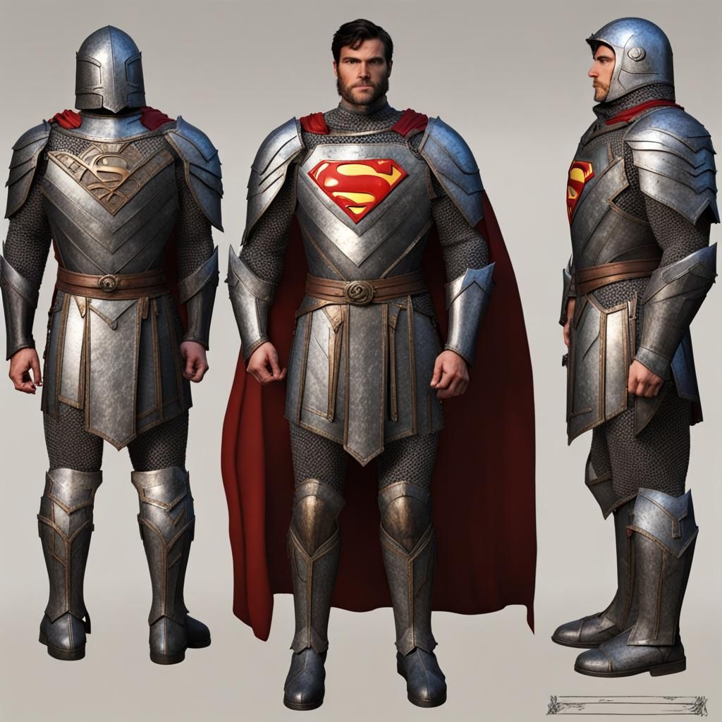 Medieval Superman - AI Generated Artwork - NightCafe Creator