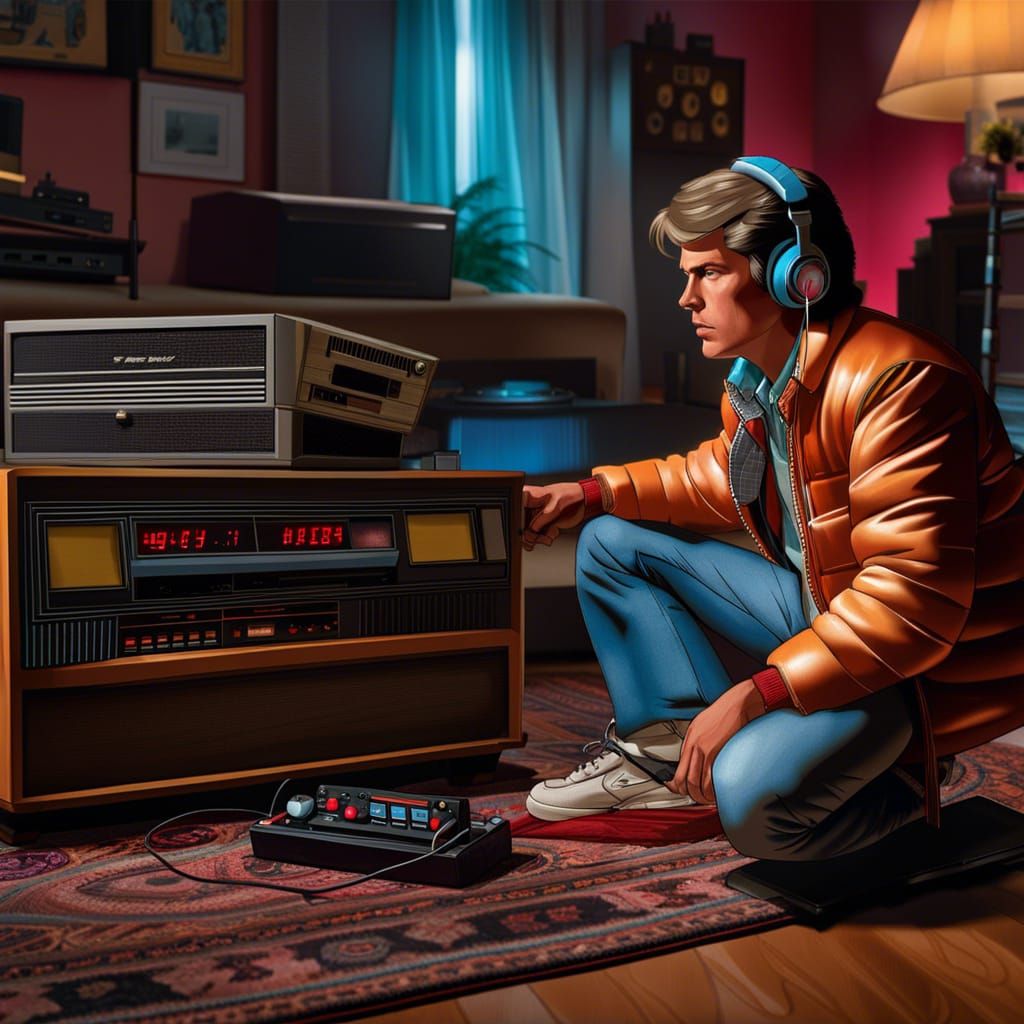 1980's vibe - AI Generated Artwork - NightCafe Creator