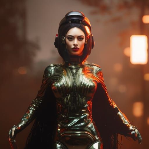 Female astronaut - AI Generated Artwork - NightCafe Creator