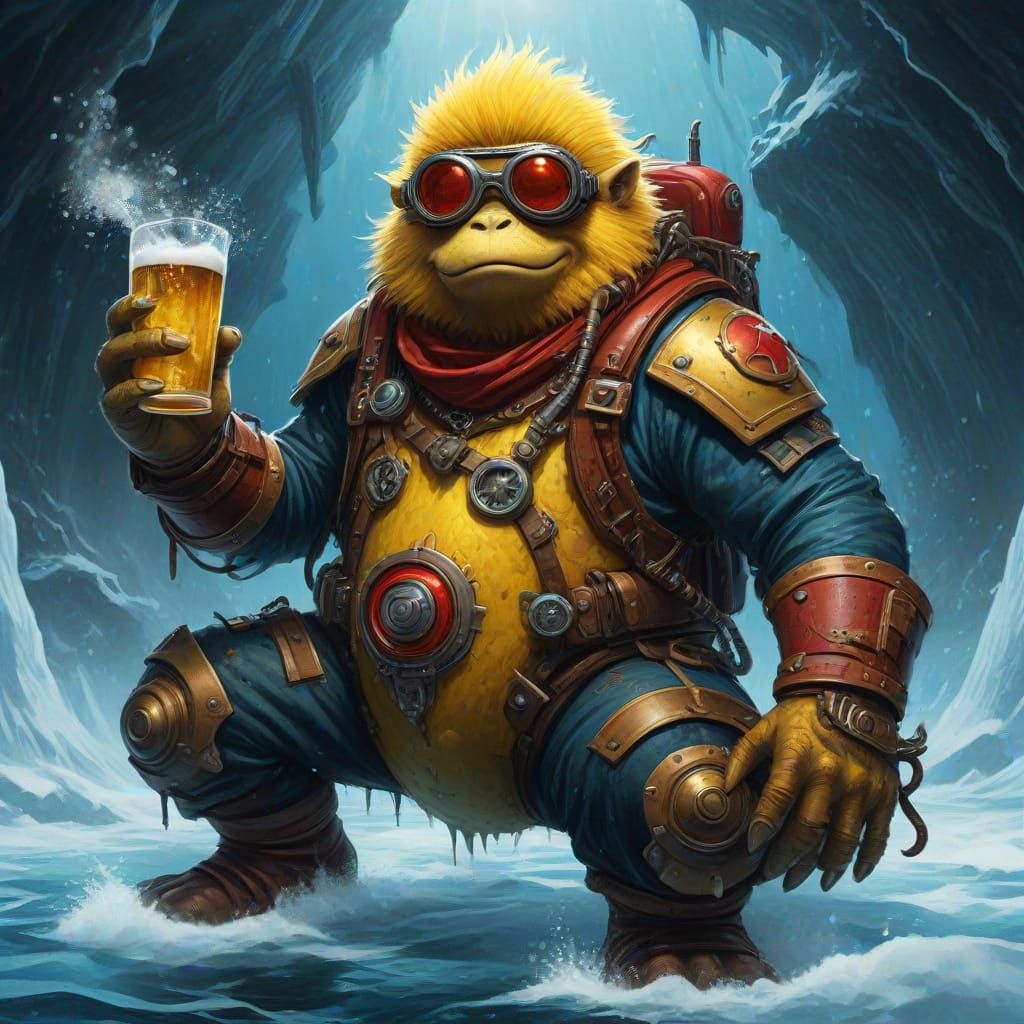 Yeti Lager... THE Real Beer for Real Cryptids...Like You!!!