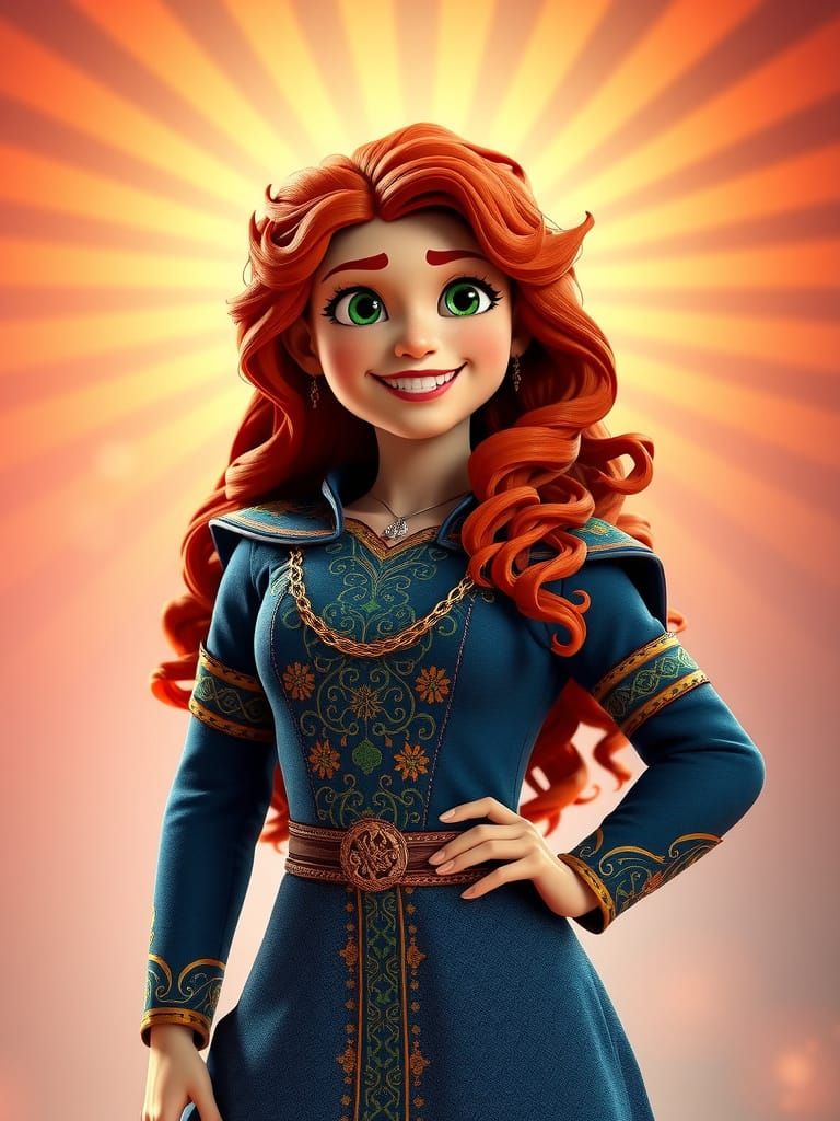 Merida from Disney’s Brave - Merida from Disney’s Brave