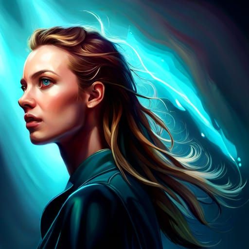 Shades of Blue - AI Generated Artwork - NightCafe Creator