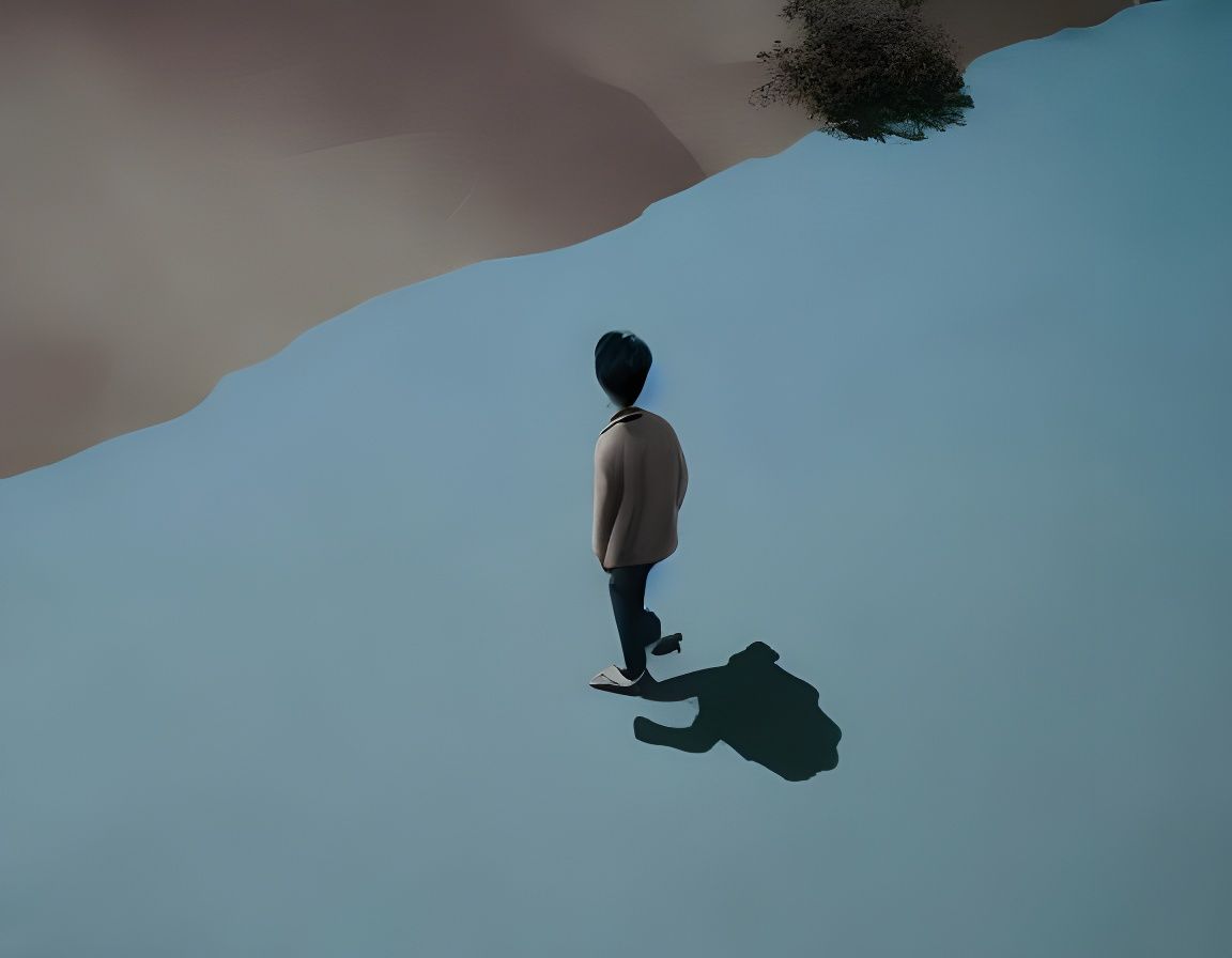 having a walk on limbo beach - AI Generated Artwork - NightCafe Creator
