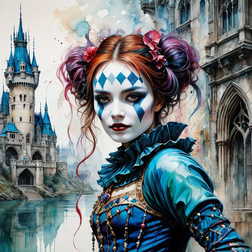 The Harlequin Courtesan - The Harlequin Courtesan