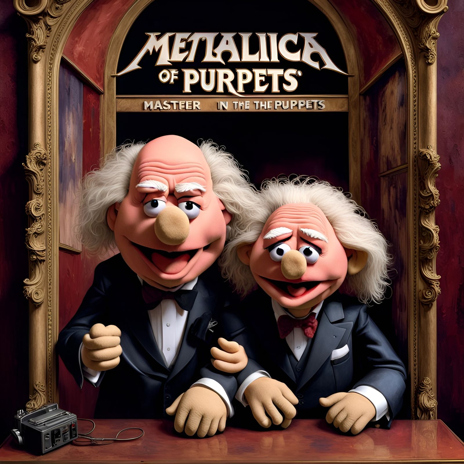 Muppets metallica - AI Generated Artwork - NightCafe Creator