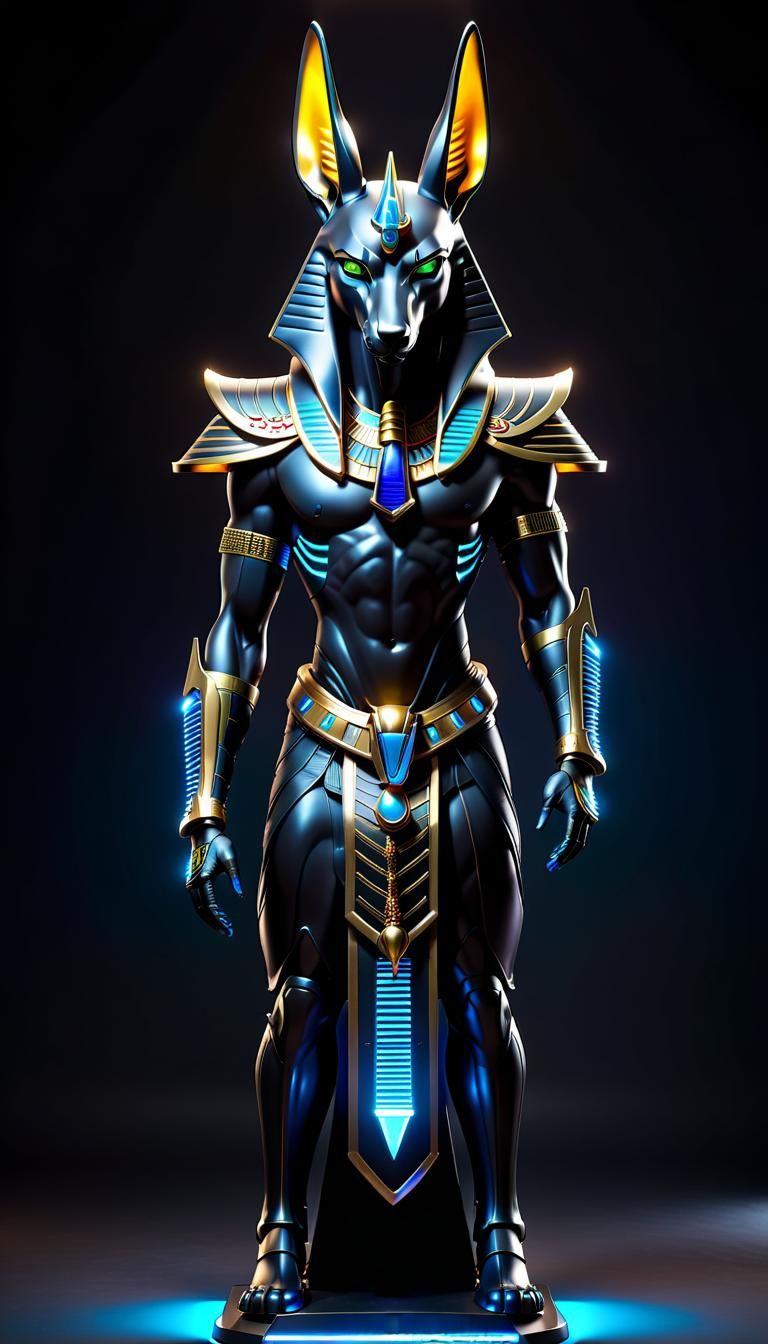 Anubis - AI Generated Artwork - NightCafe Creator