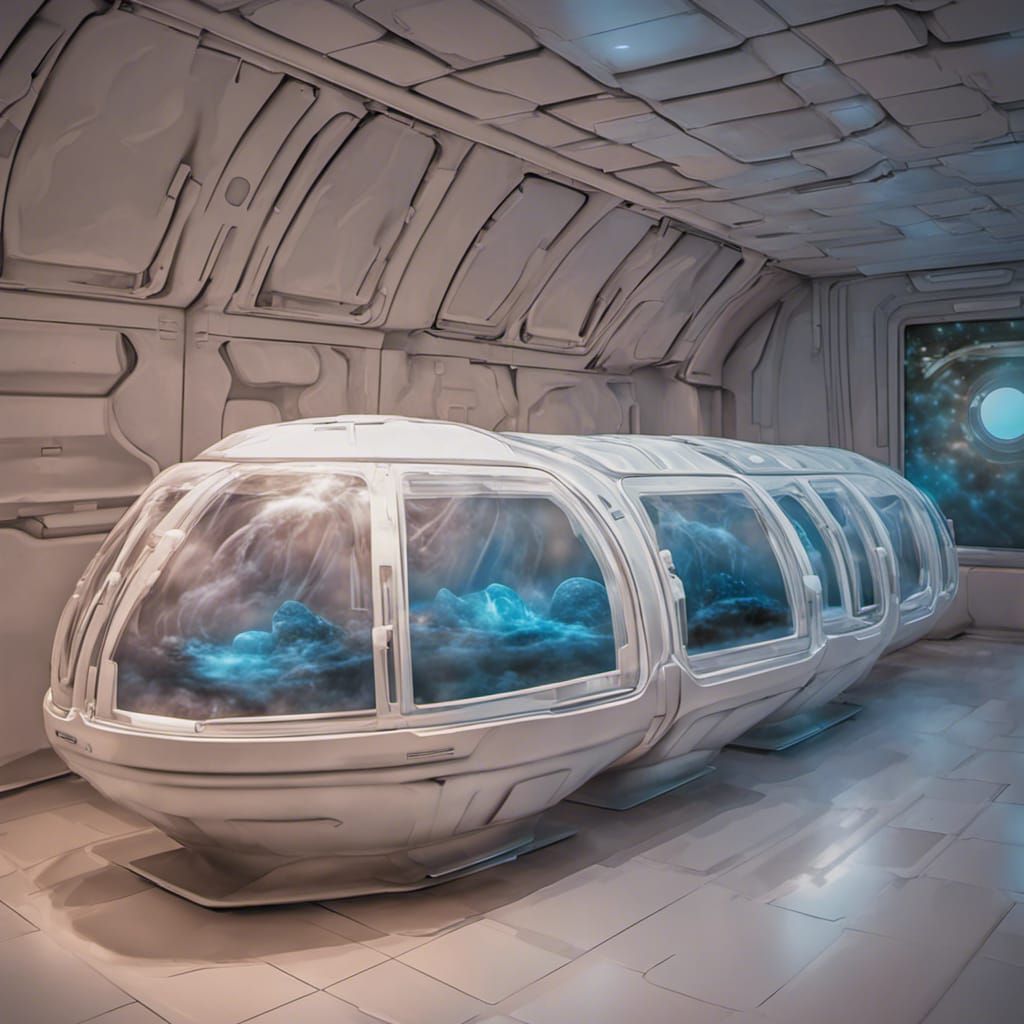 Alien Spaceship Sleeping Pod: Keywords: Sci-Fi, Futuristic ...